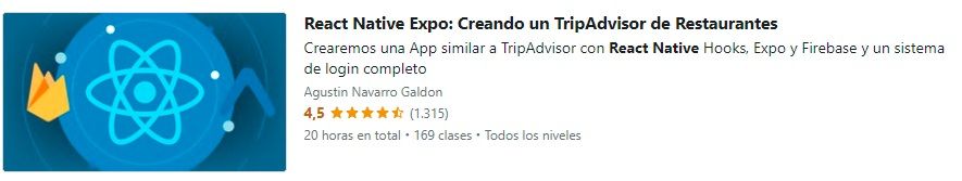 6 cursos más vendidos de React Native para ser todo un EXPERTO - Código OnClick
